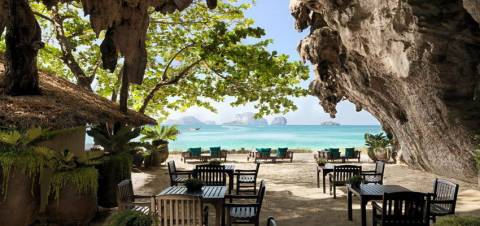 The Grotto at Rayavadee Krabi Restaurant Food & Drinks Railay | Thailand